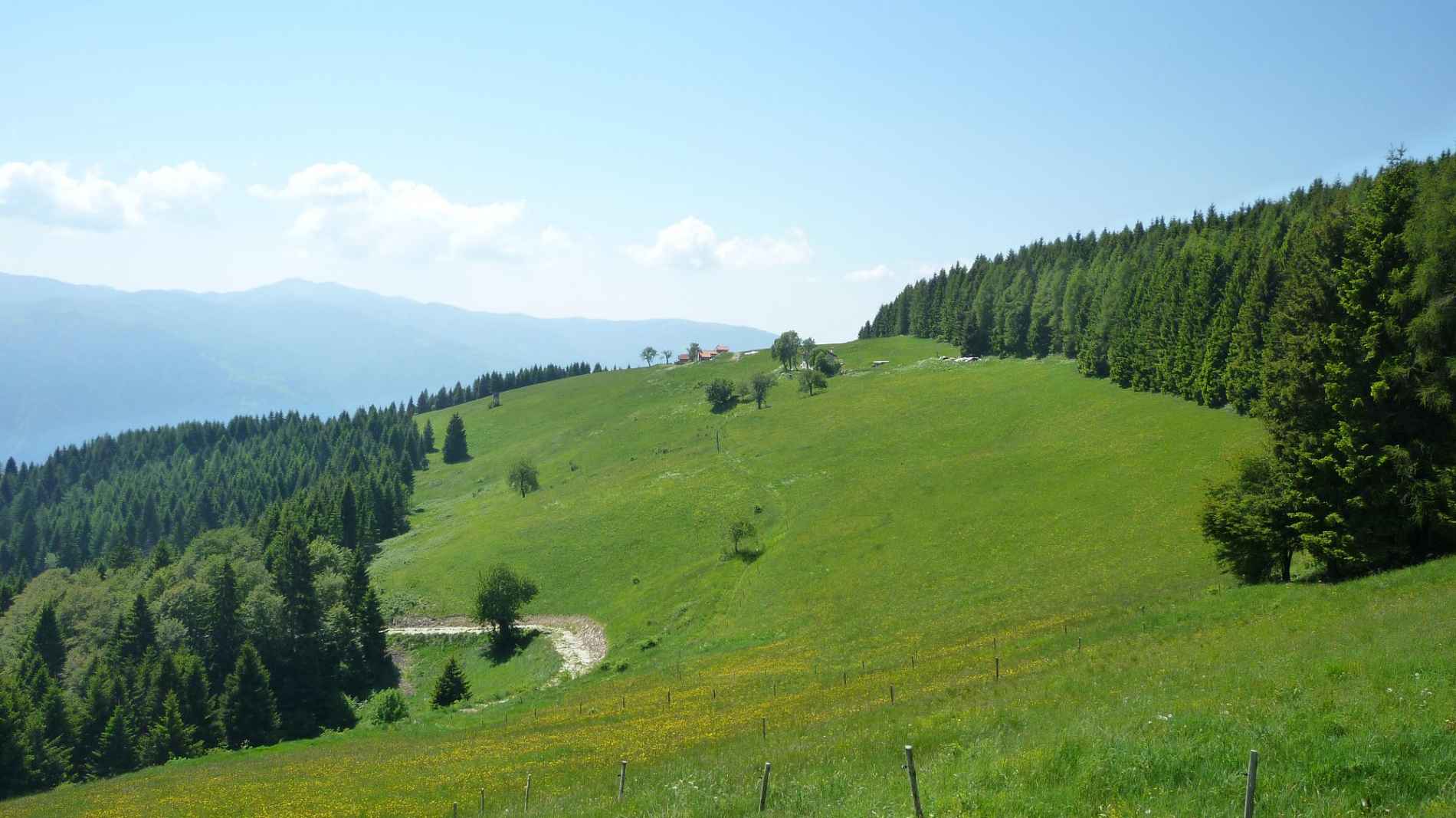 Fonzaso – Cima Campo – Passo Broccon - Fonzaso - Dolomiti Prealpi